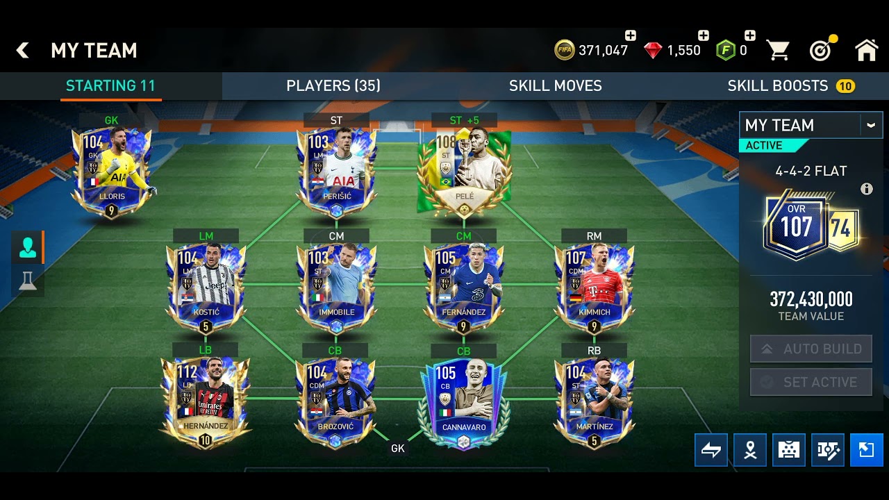 My all fifa mobile team #video#fifa mabile - YouTube