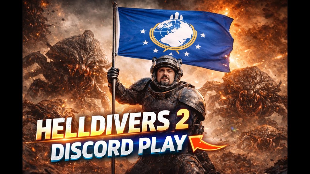 Helldivers 2 with the Discord Gang - YouTube