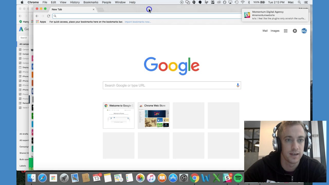 Setting Up a New Google Chrome User Profile - YouTube