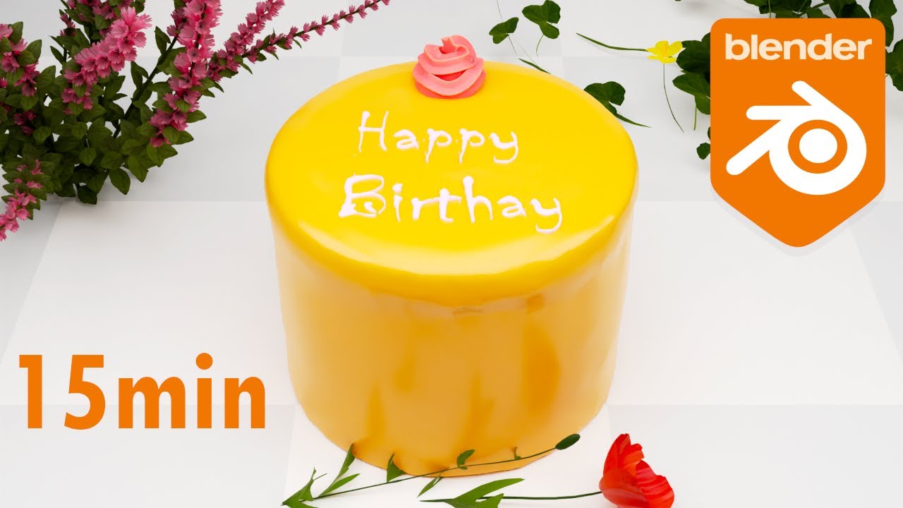 How To Make A Cake In Blender Tutorial 3d YouTube How To Make A Cake In Blender Tutorial 3d YouTube