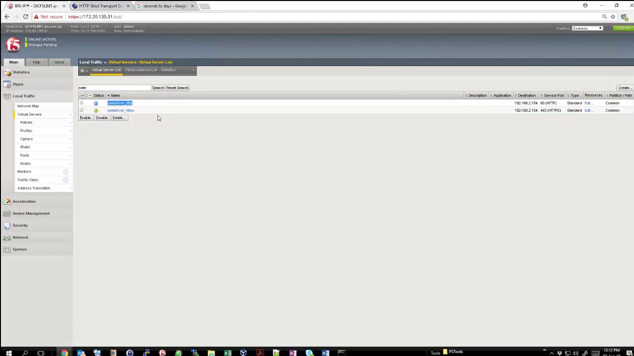 Configure HSTS on F5 - YouTube