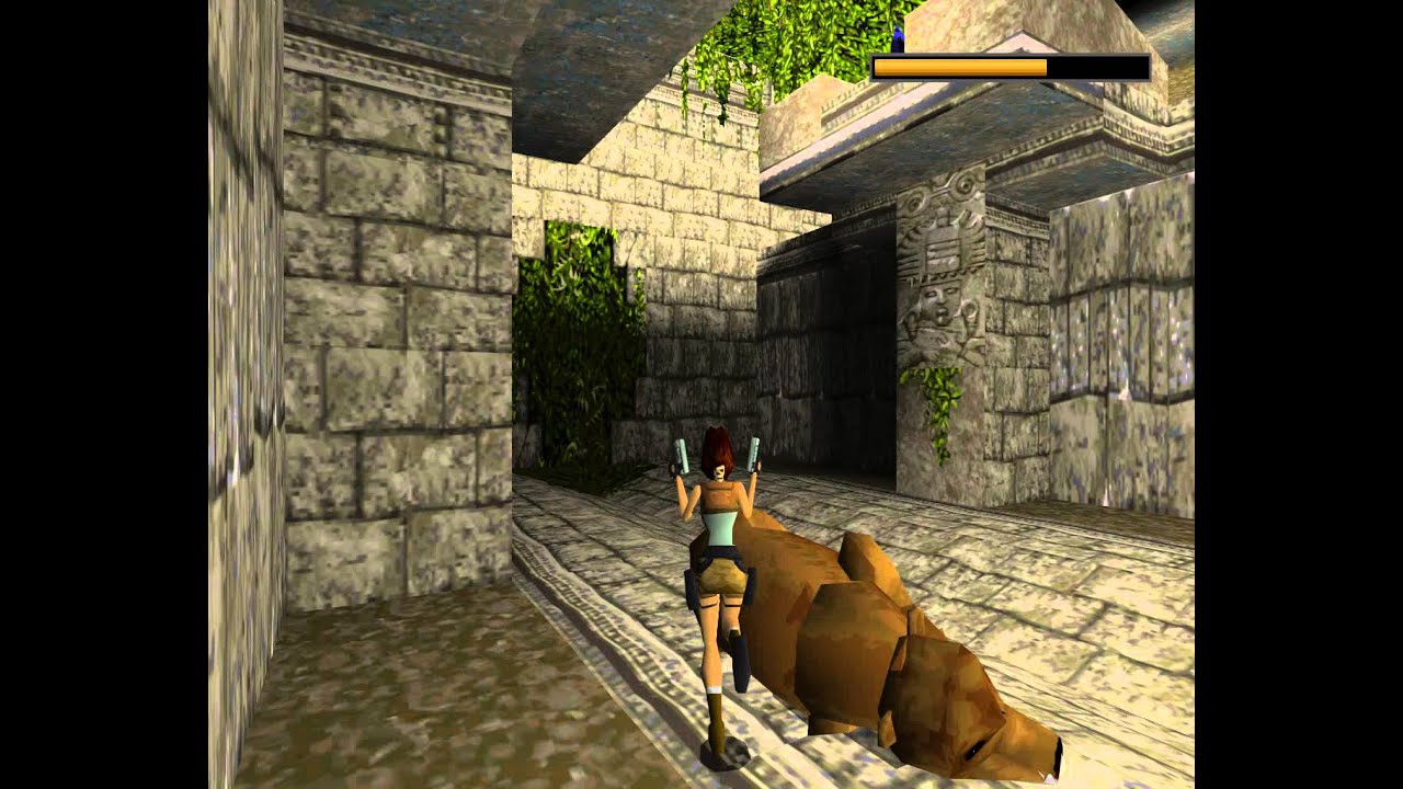 Tomb raider (ps1) глава #1 - YouTube