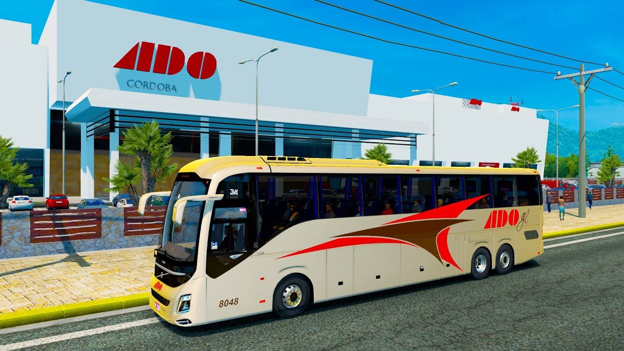 Chófer de ADO GL Autobus Volvo 9800 | De Córdoba a Texcoco, EDOMEX ...
