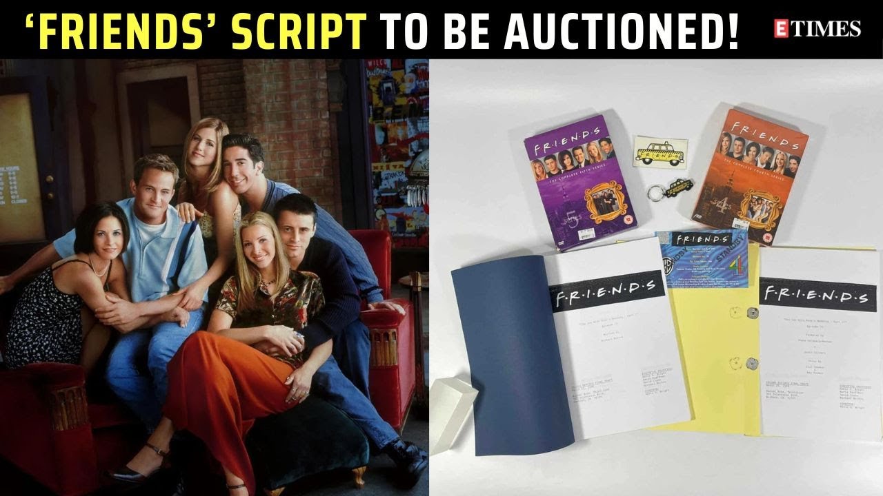 From Trash to Treasure: Original 'Friends' Scripts from Ross's Wedding ...