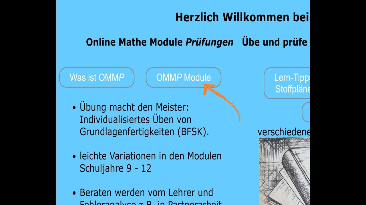 Login zur Übungsplattform ommp.info - YouTube
