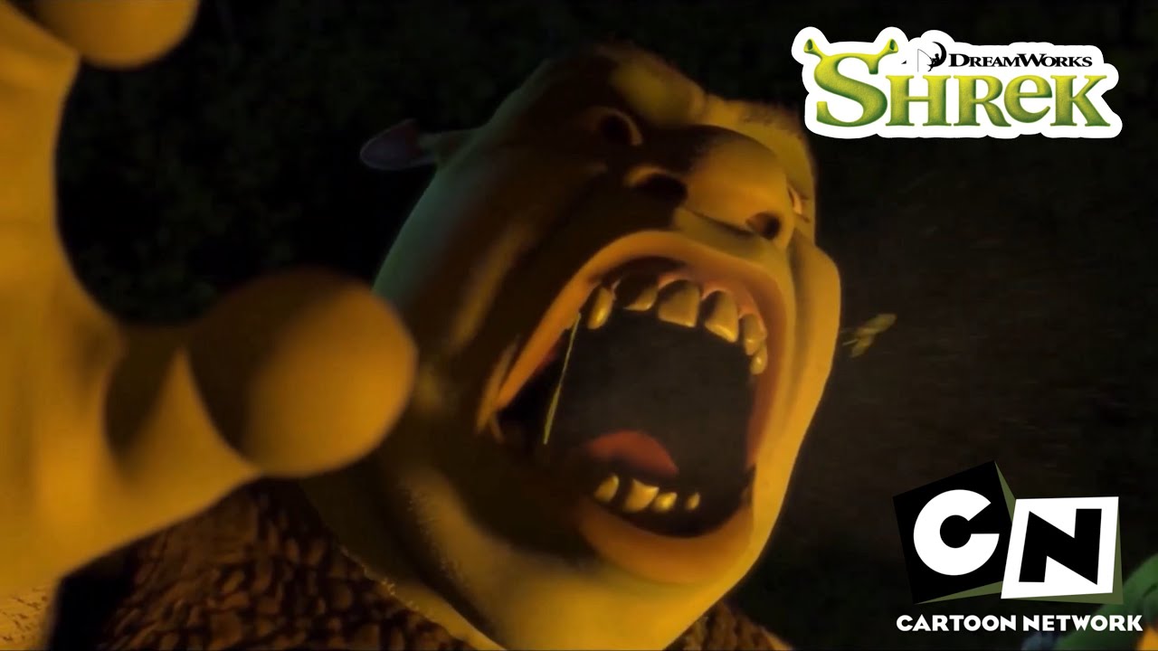 Shrek: Shrek Screaming Promo Cartoon Network 2007 - YouTube