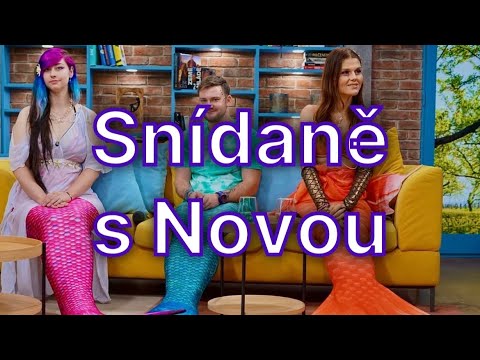 Jenny Rinn ve Snídani na Nově | Mořské Panny a Mermaiding - YouTube