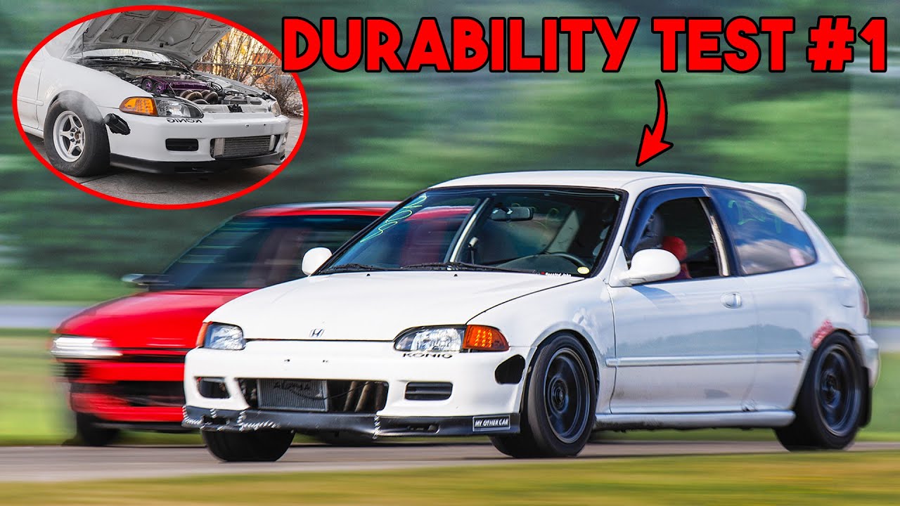 I Took My 10 Second Honda Civic Drag Car to the Road Course (Will it ...