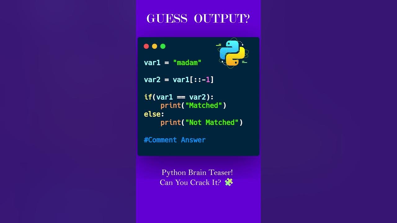 Only Geniuses Can Guess This Python Output! 😲🔥 #shorts #python #coding - YouTube