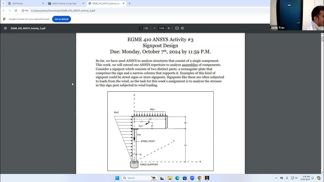 EGME 410 FALL 2024 Week 5 Lecture 2 - YouTube