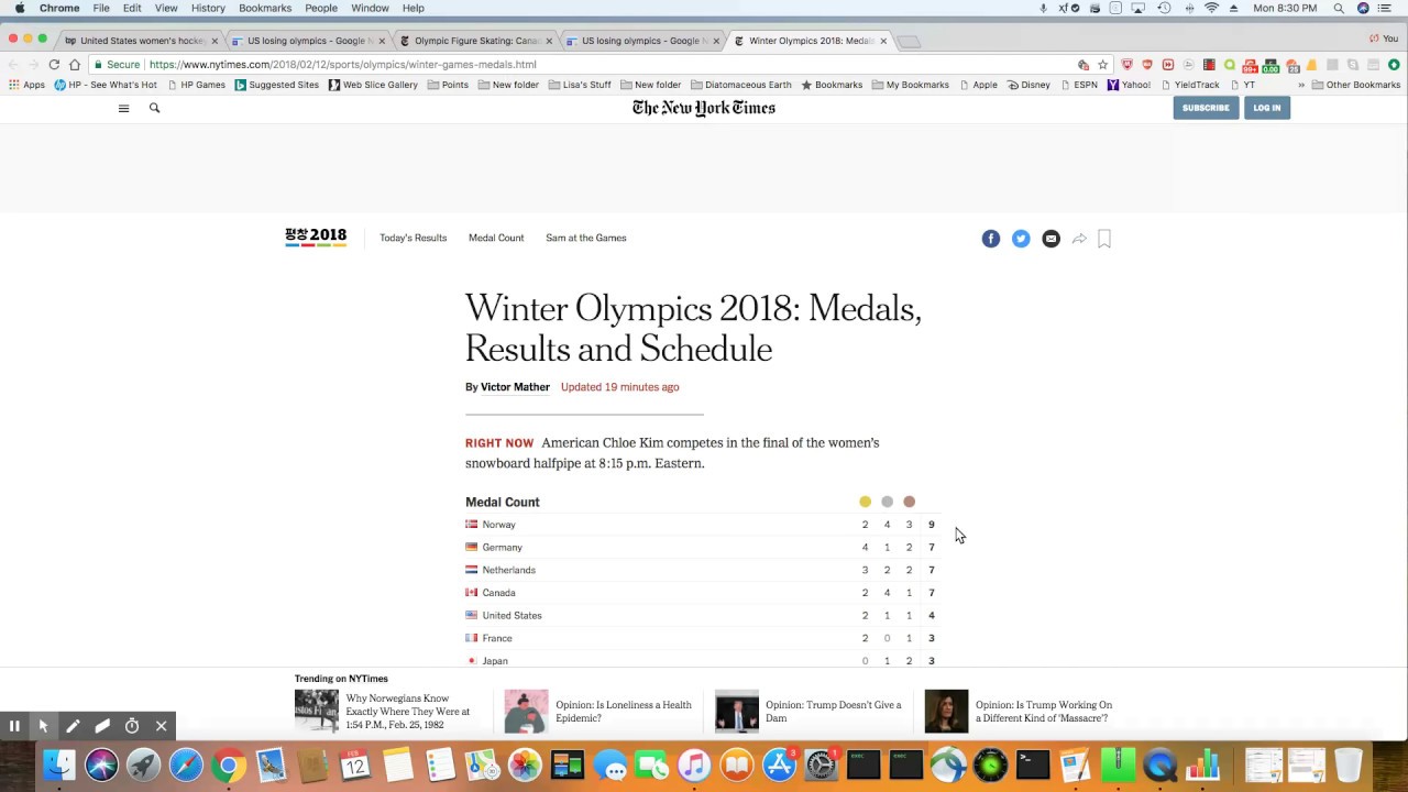 US Is Losing In The Winter Olympics - YouTube