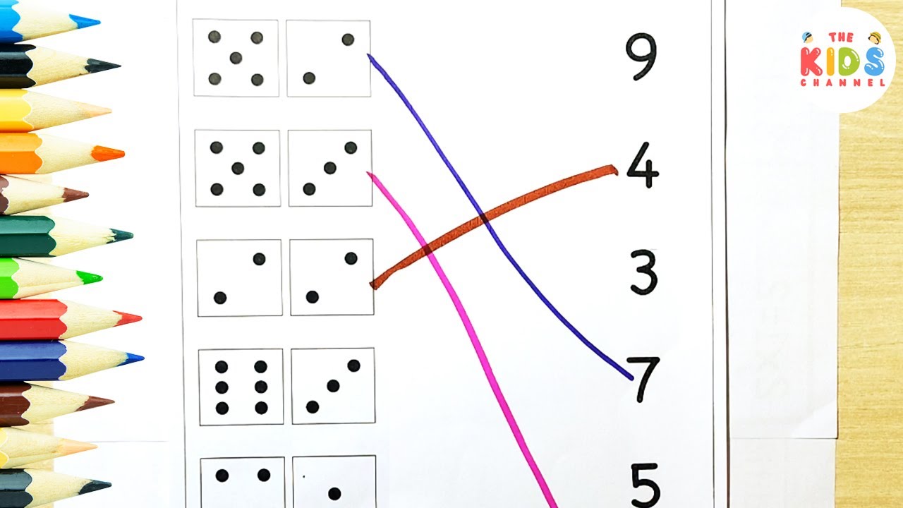 Number Puzzles: Find the Right Match | Count and Match The Correct ...