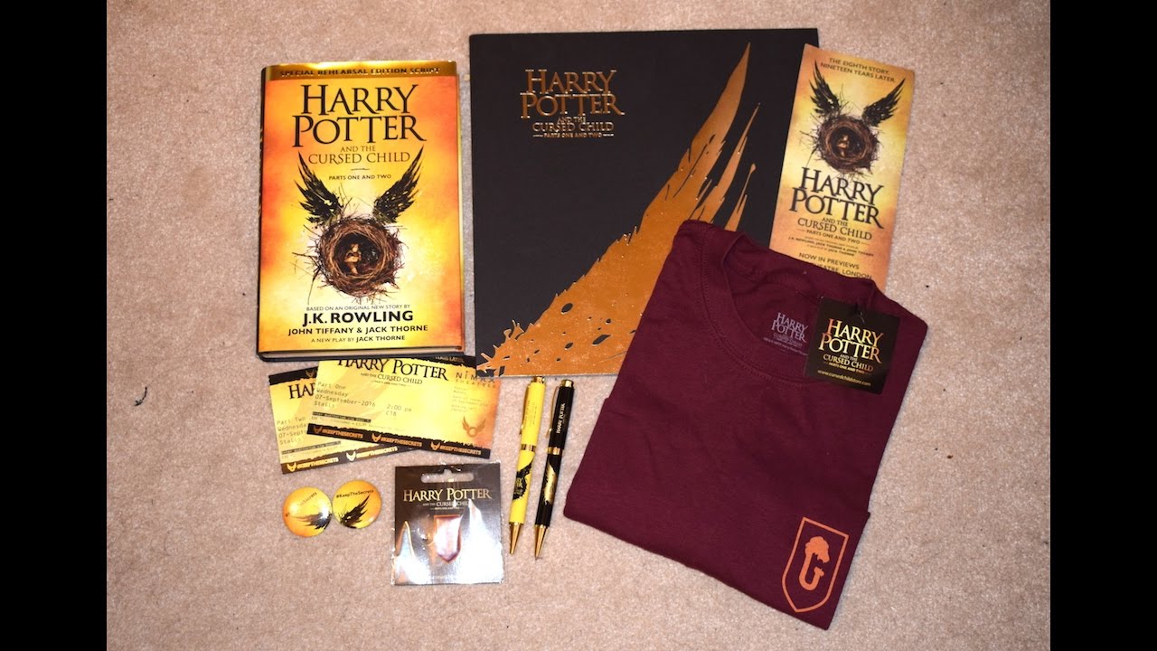 HAUL - Harry Potter and the Cursed Child Merchandise (Spoiler FREE ...