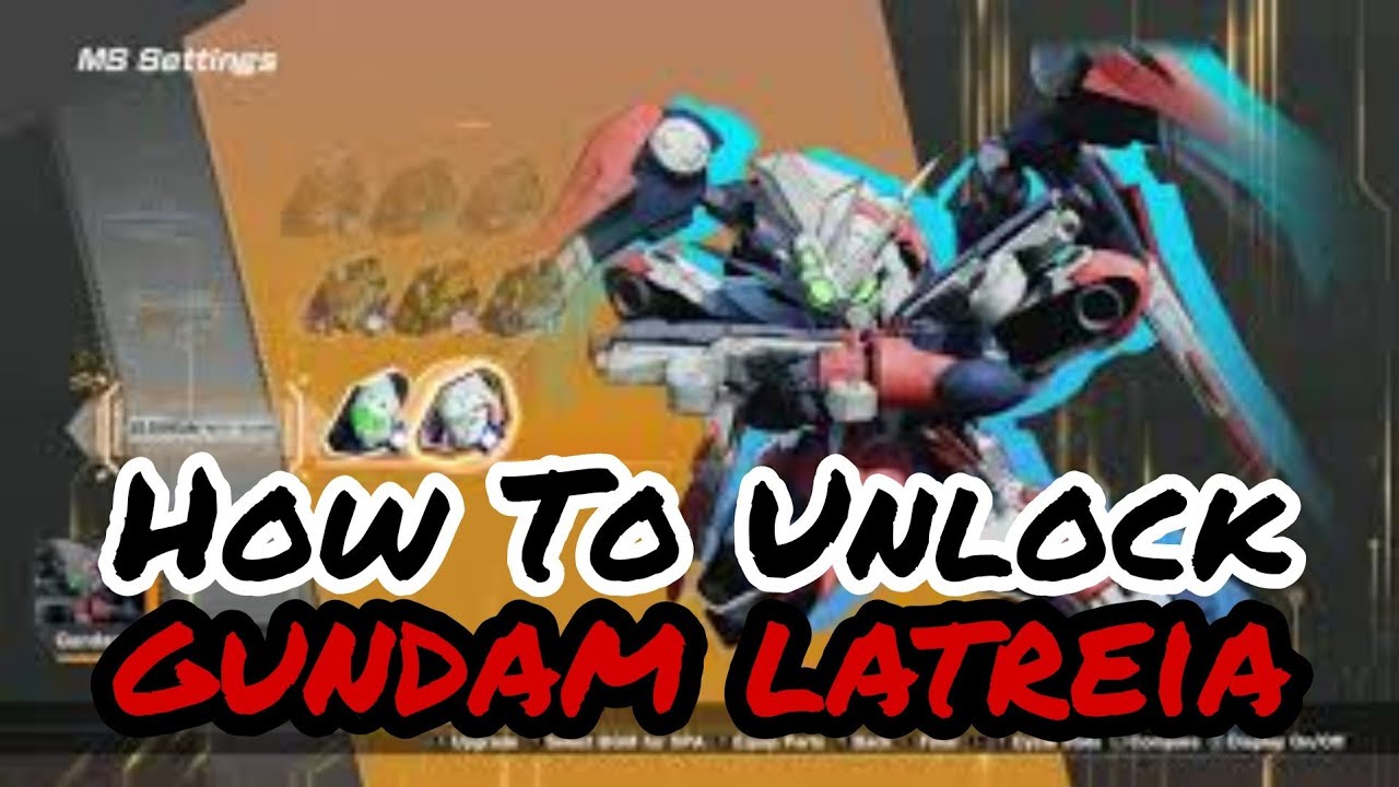 SD Gundam Battle Alliance: How To Unlock Gundam Latreia - YouTube