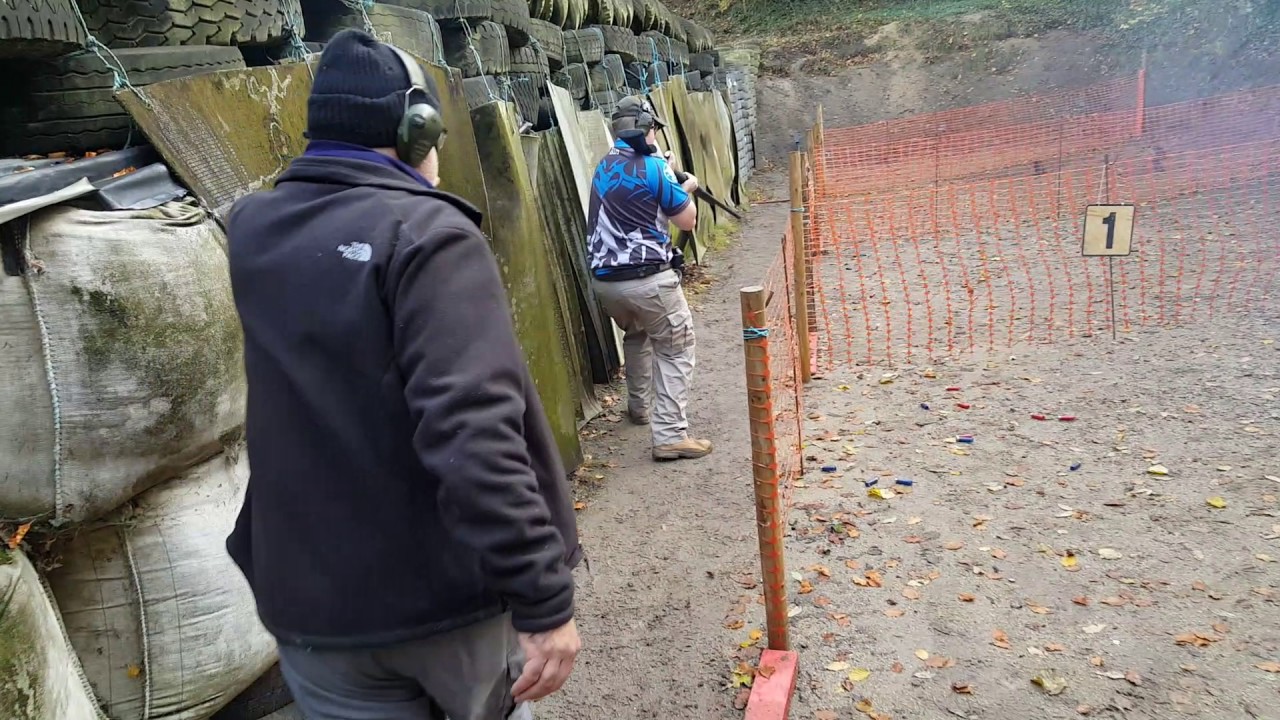 Shield Practical Shotgun Match Open Division 20/11/2016 Stage 1 - YouTube