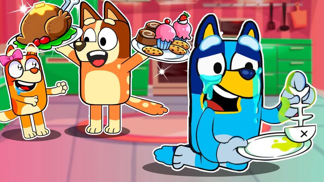 Poor Little Bluey - Begging Her Mom for More Love 💔🥺 | Sad Story ...