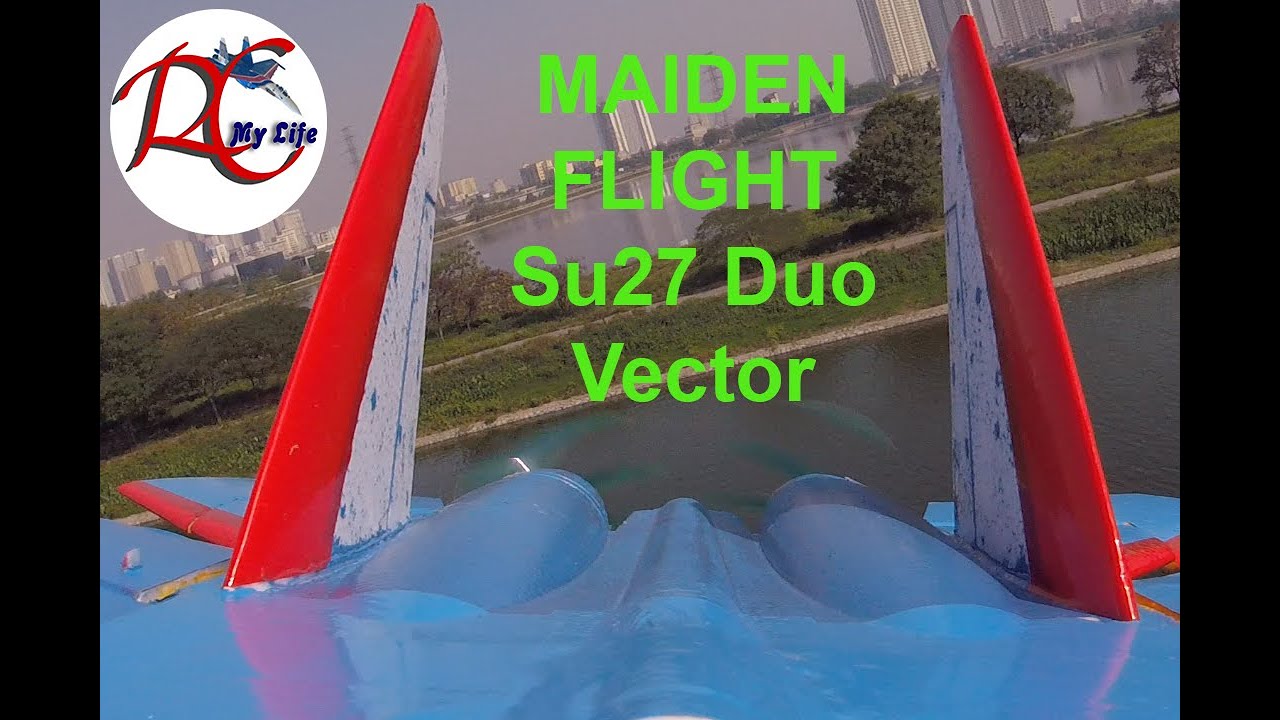 Su 27 vector 2 motor, Su 27 thrust vector maiden fliht, rc plane | RC ...