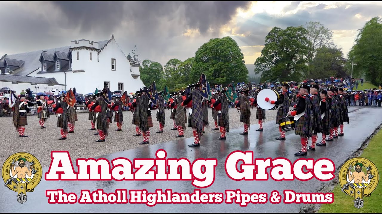 "Amazing Grace" on bagpipes - YouTube