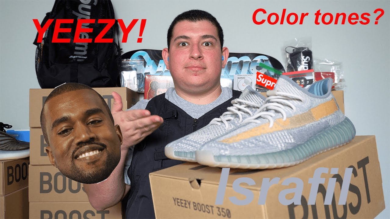 Best colors tone?! Yeezy 350 V2 ISRAFIL On Foot and Review ...
