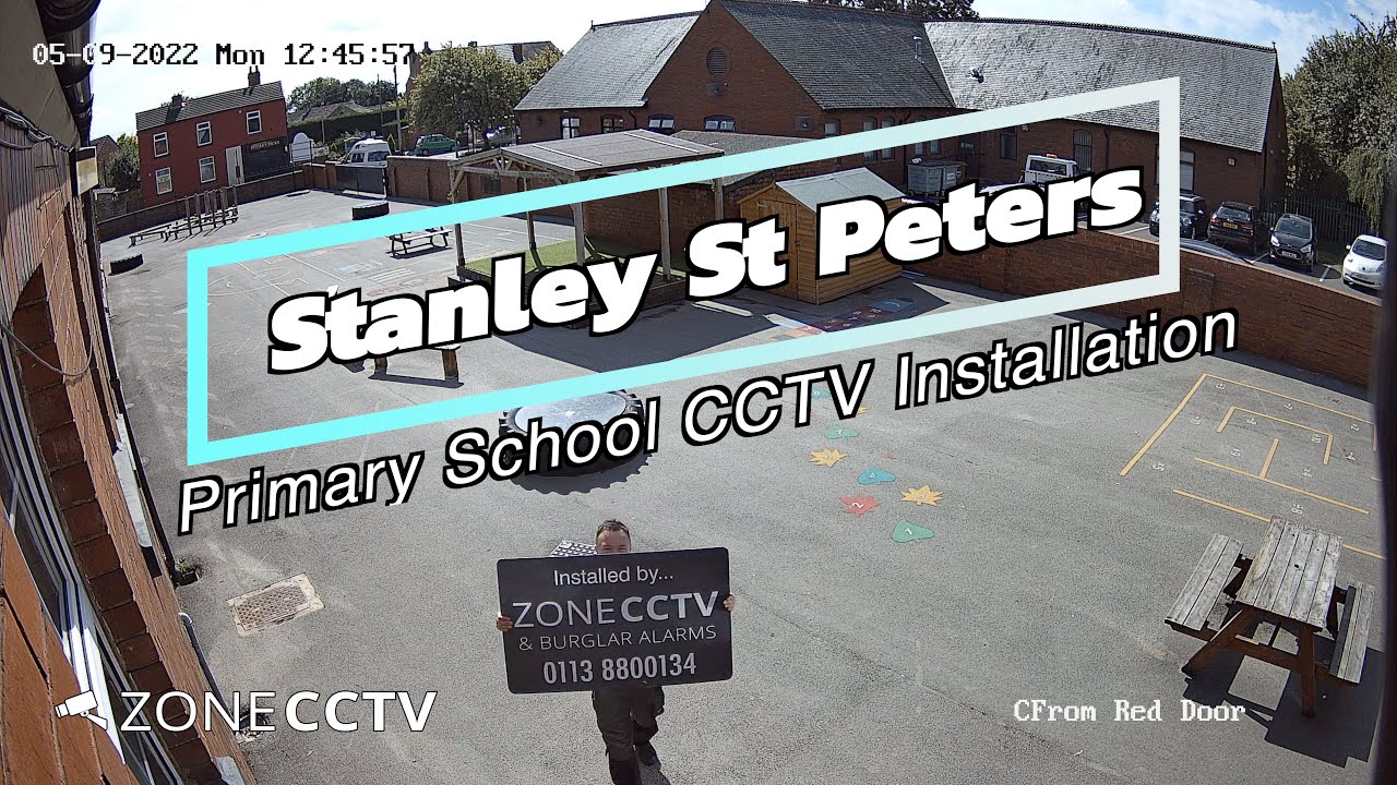 School CCTV Install at Stanley St Peters Primary, Wakefield Sept 2022 ...