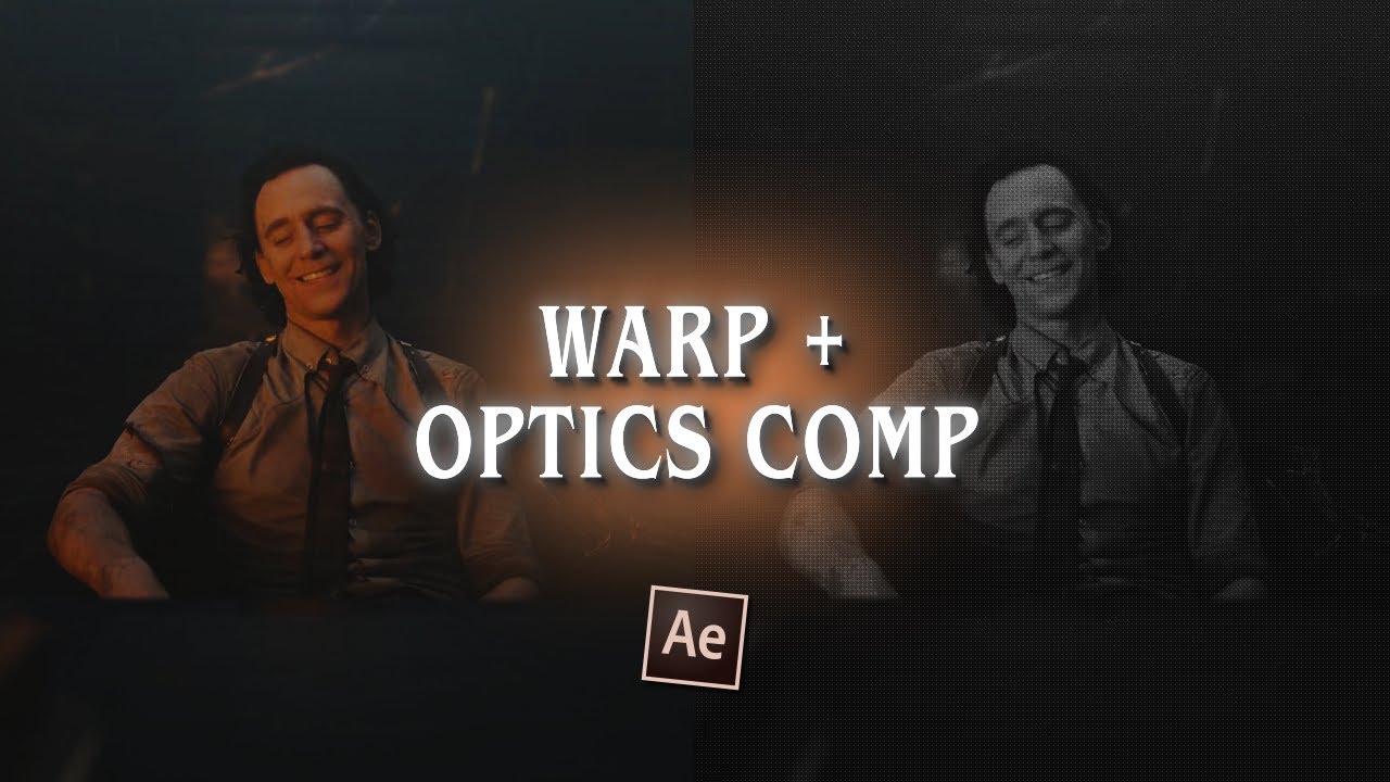 warp + optics compensation ; after effects - YouTube