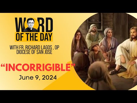 INCORRIGIBLE | Word of the Day | June 9, 2024 - YouTube