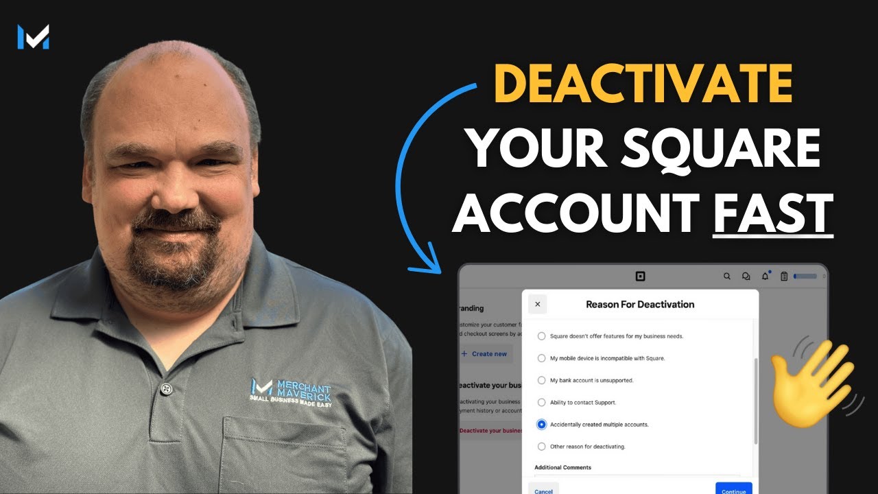 Quick Guide to Deactivating Your Square Account - YouTube