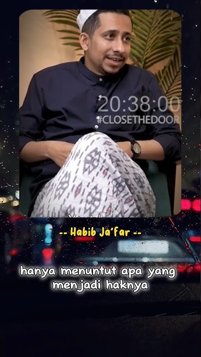 untuk para istri yang suka nanya gaji suami #kajianislam #habibjafar - YouTube