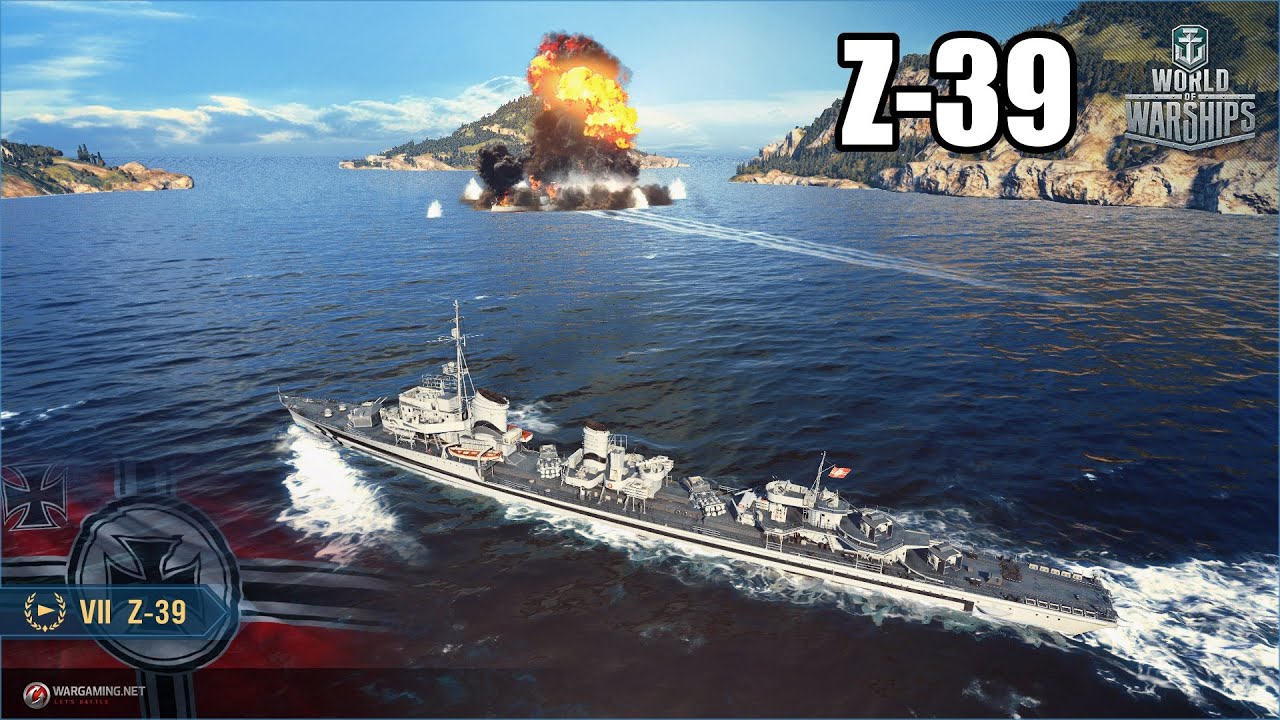 World of Warships : Z-39 ป้อมใหญ่ใจดี ชิตังเม [TH] - YouTube