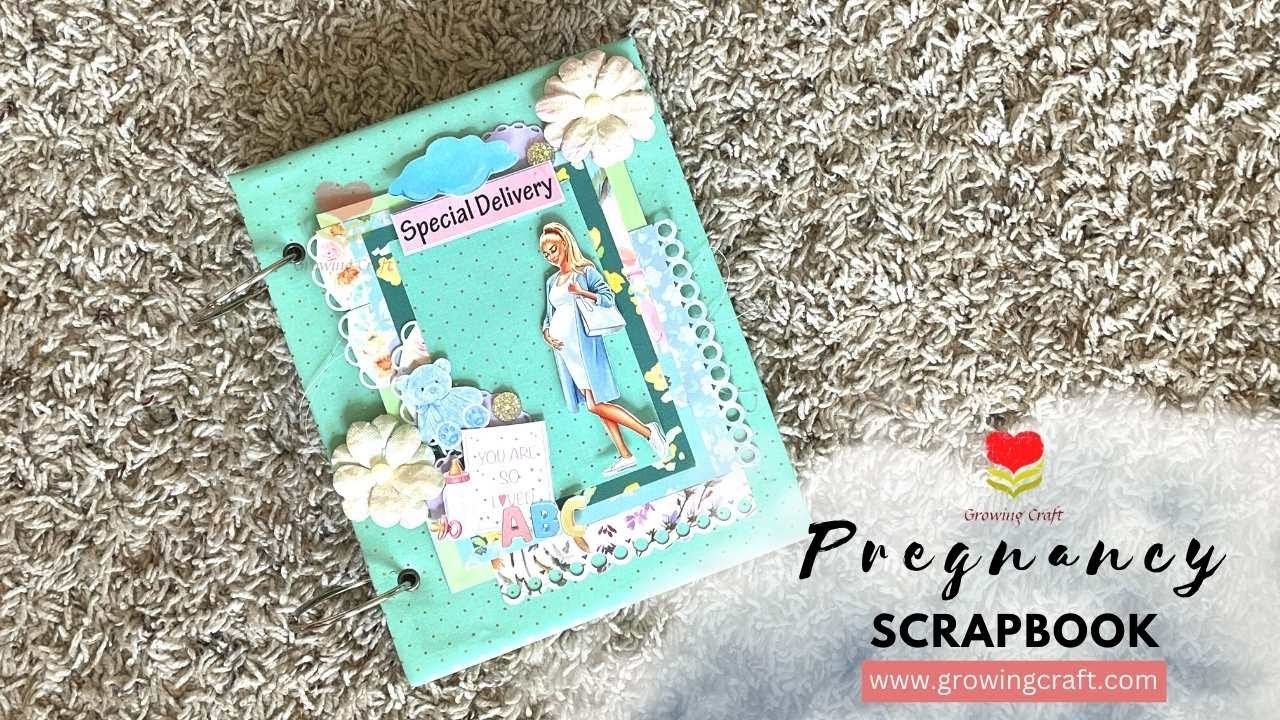 PREGNANCY Scrapbook MAKING | How To Make | Creative Craft AT HOME ideas ...