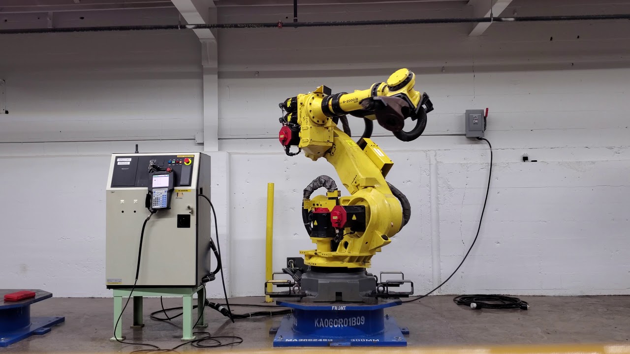 Fanuc R 2000 165f Mounting