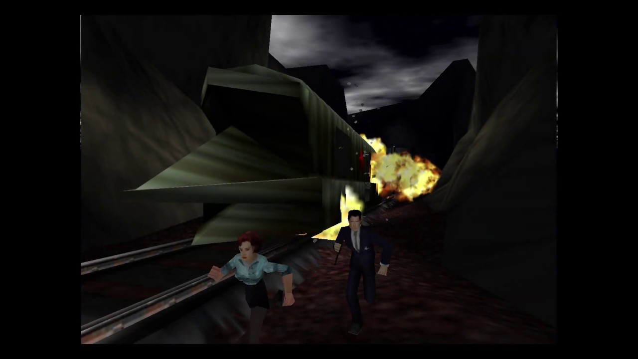 GoldenEye 007 N64: Train (Agent) - YouTube