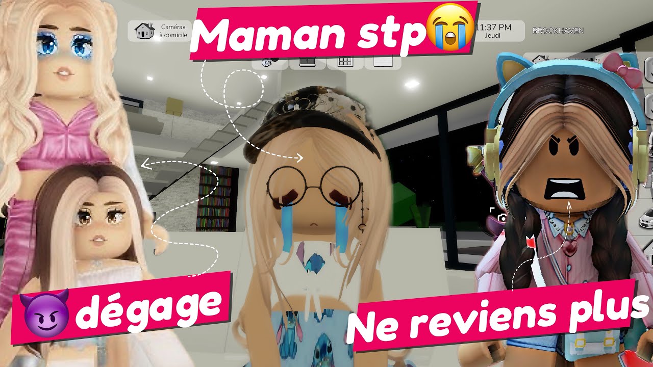 Ma maman ne veut plus me voir sur ROBLOX et me bannit 😭 @Emraya-YT ...