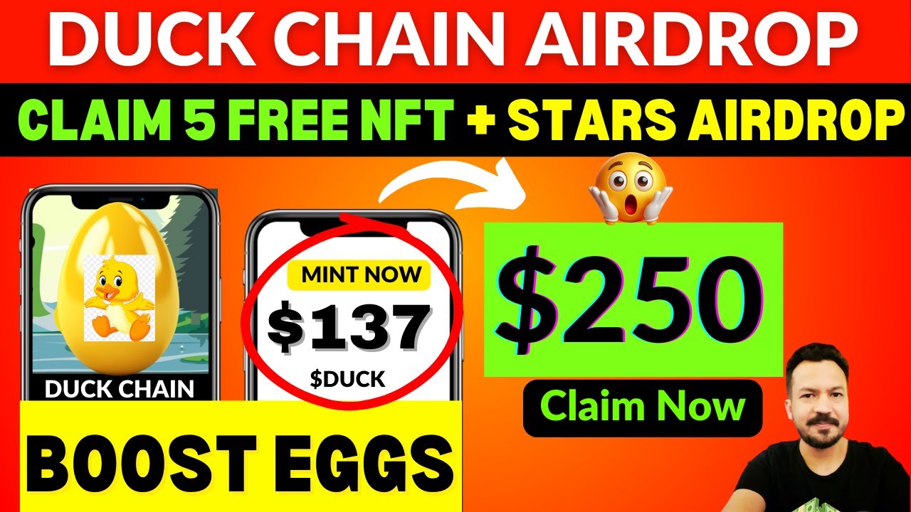 DUCK CHAIN AIRDROP NEW UPDATE 🔥 DUCK CHAIN AIRDROP LISTING DATE 😲DUCK ...