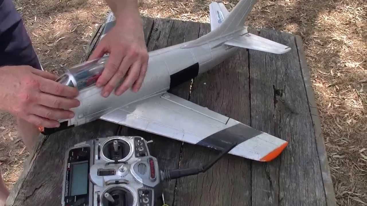 HobbyKing Mini F86 | RC Skunk Works ADP - YouTube