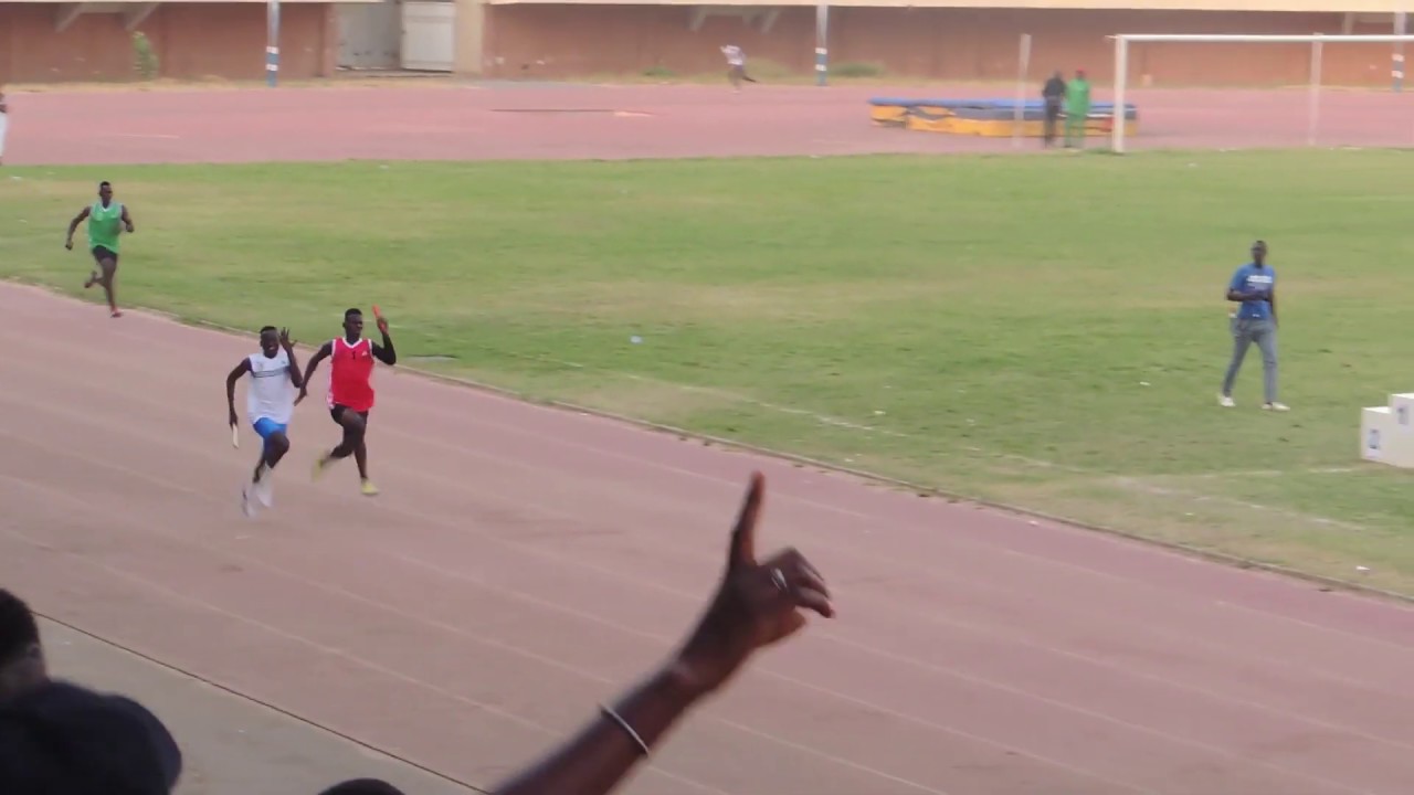 4X100m Open Boys Relay - Inter-schools 2019 [Faal Entertainment] - YouTube