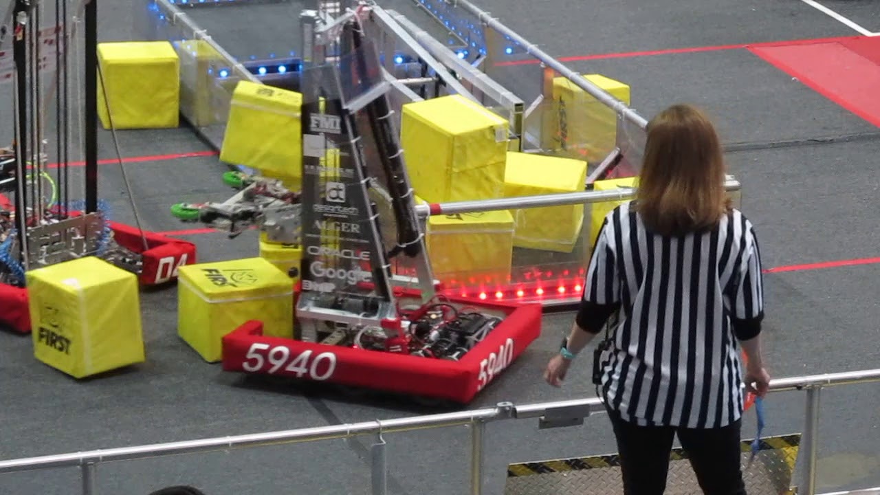 FIRST FRC Sacramento Regional 2018 - Team 5940 Qual 10 (Climbing with ...