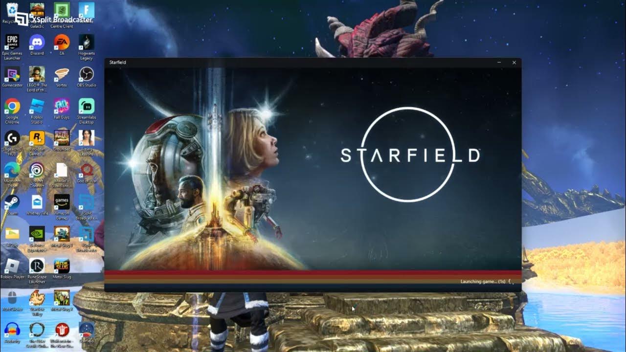 Starfield Crashing on loading game fix!! - YouTube