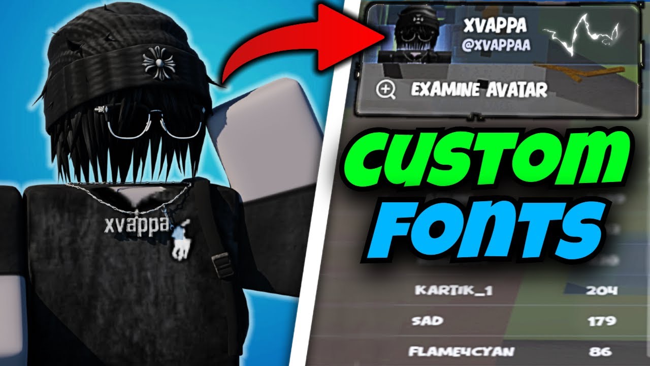 How to Get CUSTOM FONTS in Roblox (Quick Tutorial) - YouTube