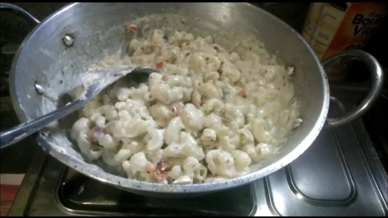 Macrony ki white souce ghr par hi bnaye । White souce macrony recipe ...