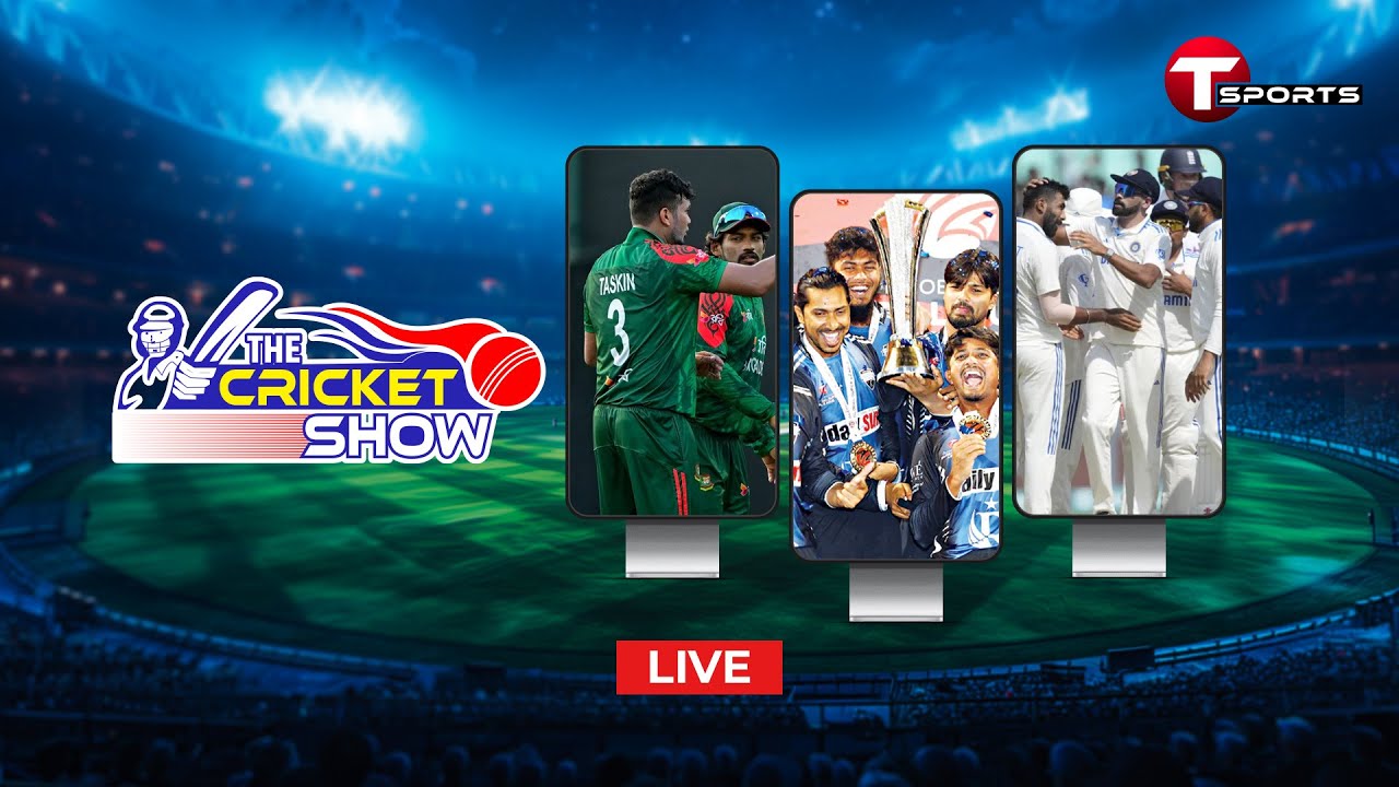 LIVE | The Cricket Show | Talk Show | Cricket | Cricket Analyst | T ...