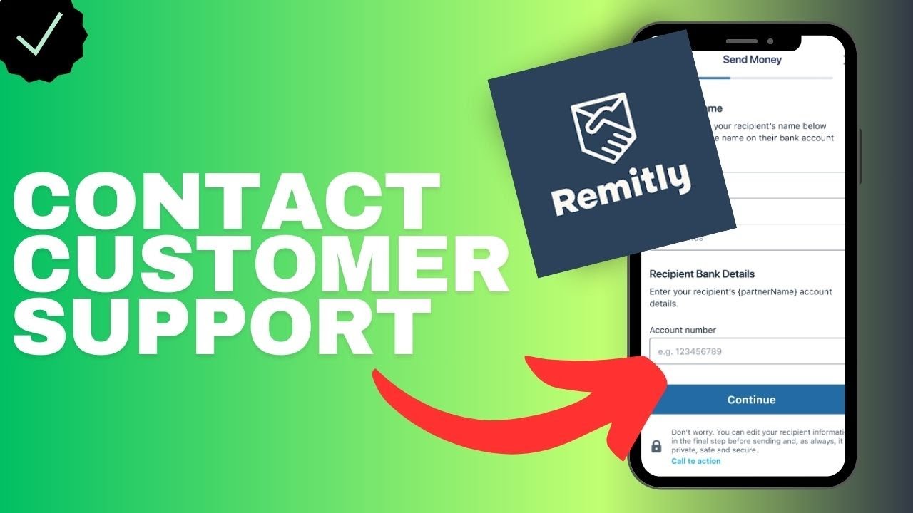 How to contact the customer support in the Remitly app? - YouTube