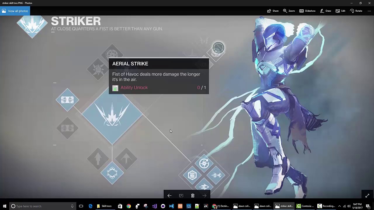 Destiny 2 Warlock and Titan Skill trees - YouTube