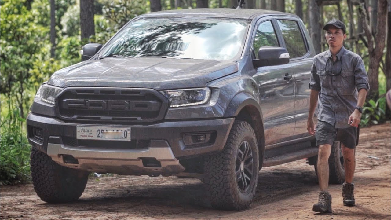 ដំណេីរកំសាន្ត បោះតង់ - Cambodia Ford Ranger Raptor Camping trip - YouTube