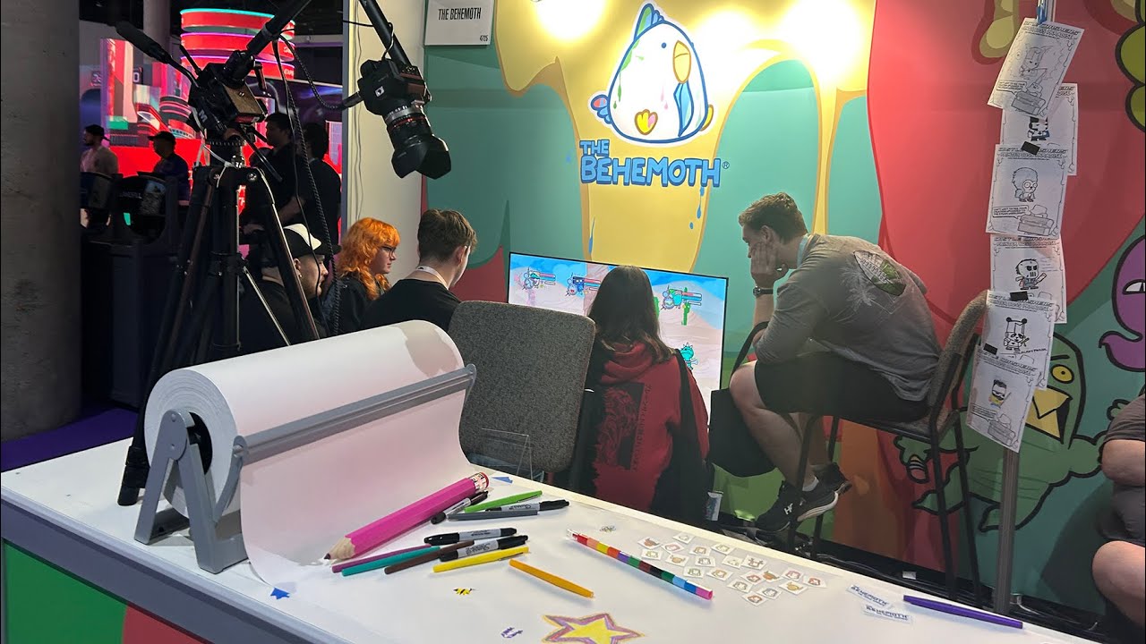 Drawing at The Behemoth's TwitchCon Booth! ️ Day 3 - YouTube