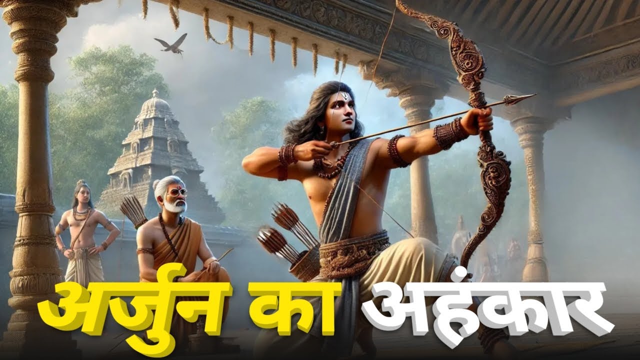 Mahabharat Ke Baad Arjun Ka Ahankar 😡 Bhagwan Sri Krishna Ne Ki ...