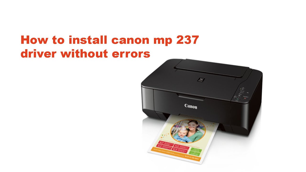 How to Install canon pixma MP237,pixma pro 200.G570,G670,G2070 without ...