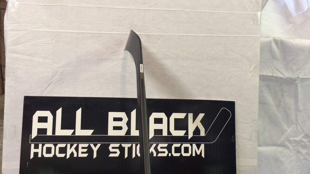 AB5 Right All Black Hockey Sticks - YouTube