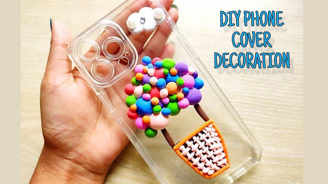 DIY Phone Cover Decoration | Easy Phone Case Decoration - YouTube