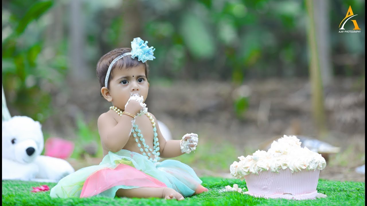 Choksha Cake Smash Hilighits By Ajay Photography Bhimavaram - YouTube